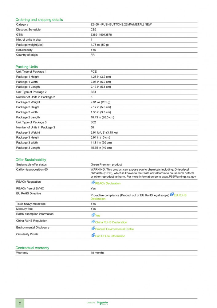ZB4BA79 technical document page 2