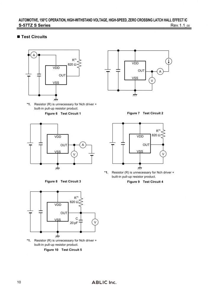 S-57TZ1L1S-L3T2U datasheet page 10