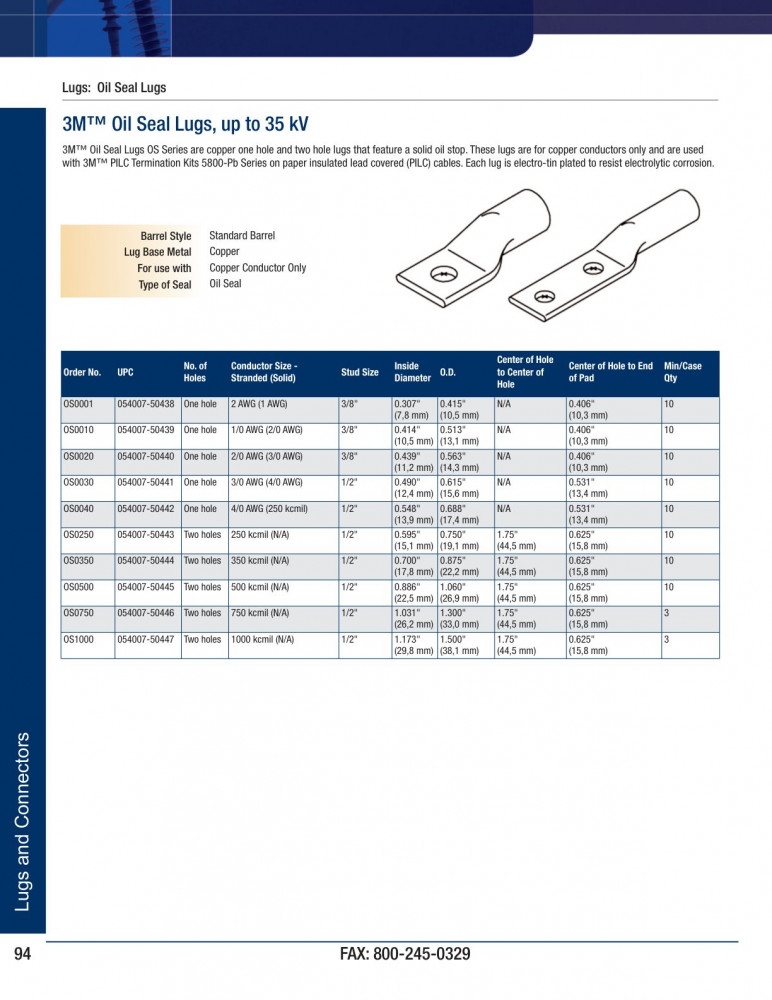 3M QCI Series technical document page 10