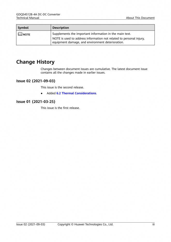 GDQ54S12B-4A technical manual page 4