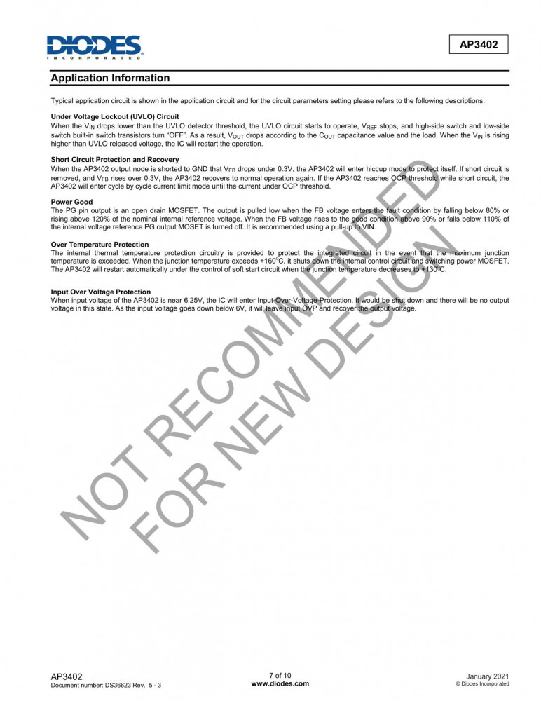 AP3402KTTR-G1 datasheet page 7
