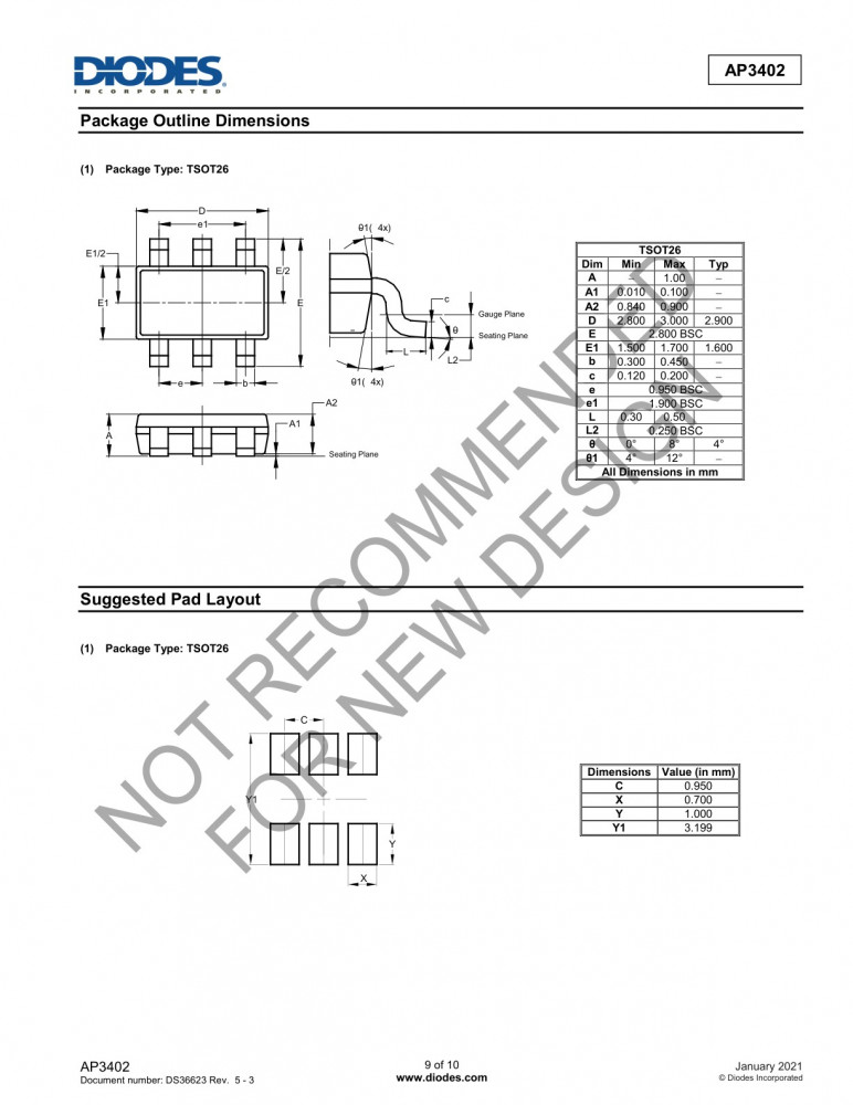 AP3402KTTR-G1 datasheet page 9