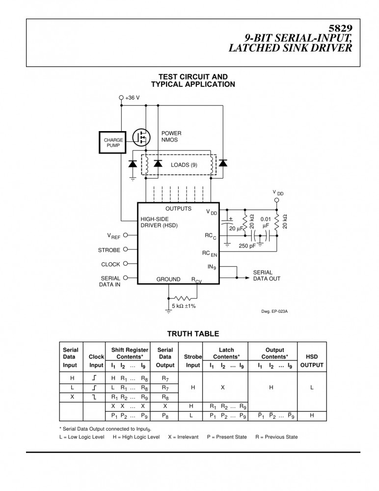 UCN5829EB datasheet page 5