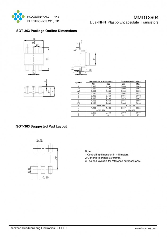 MMDT3904 datasheet page 3