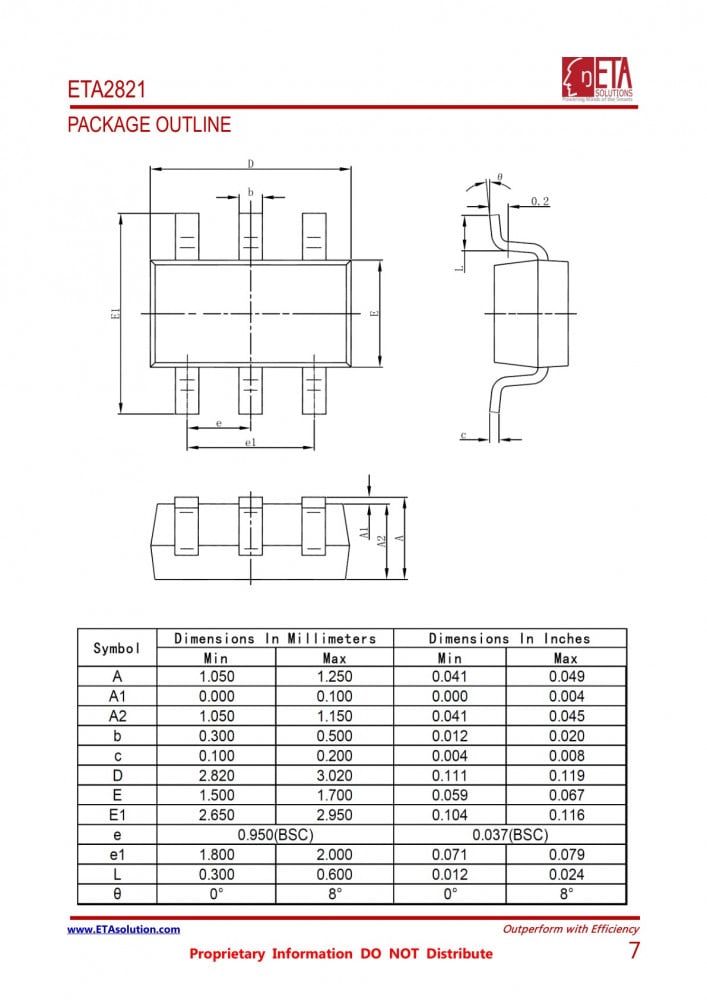 ETA2821S2G datasheet page 7
