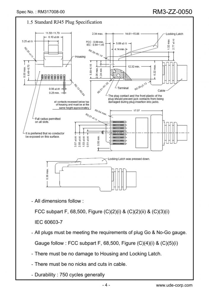 RM3-ZZ-0050 technical document page 5