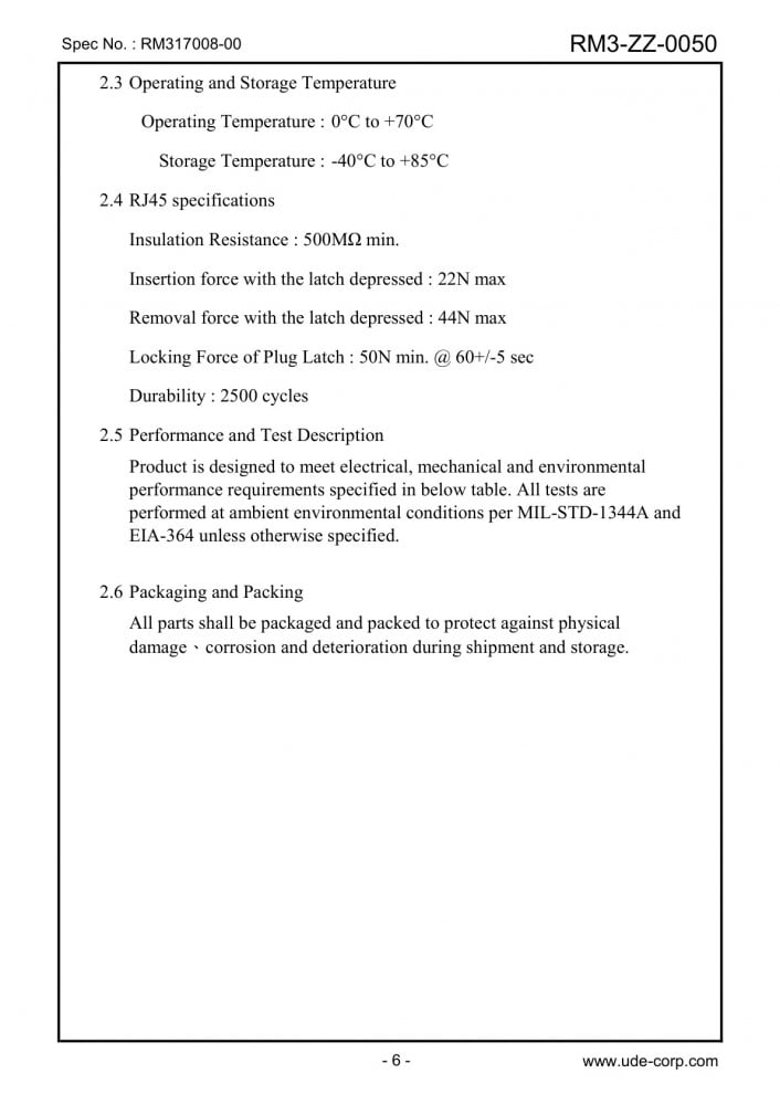 RM3-ZZ-0050 technical document page 7