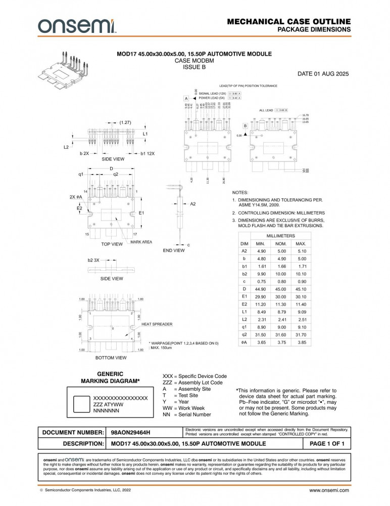 NXV08H250DPT2 datasheet page 9
