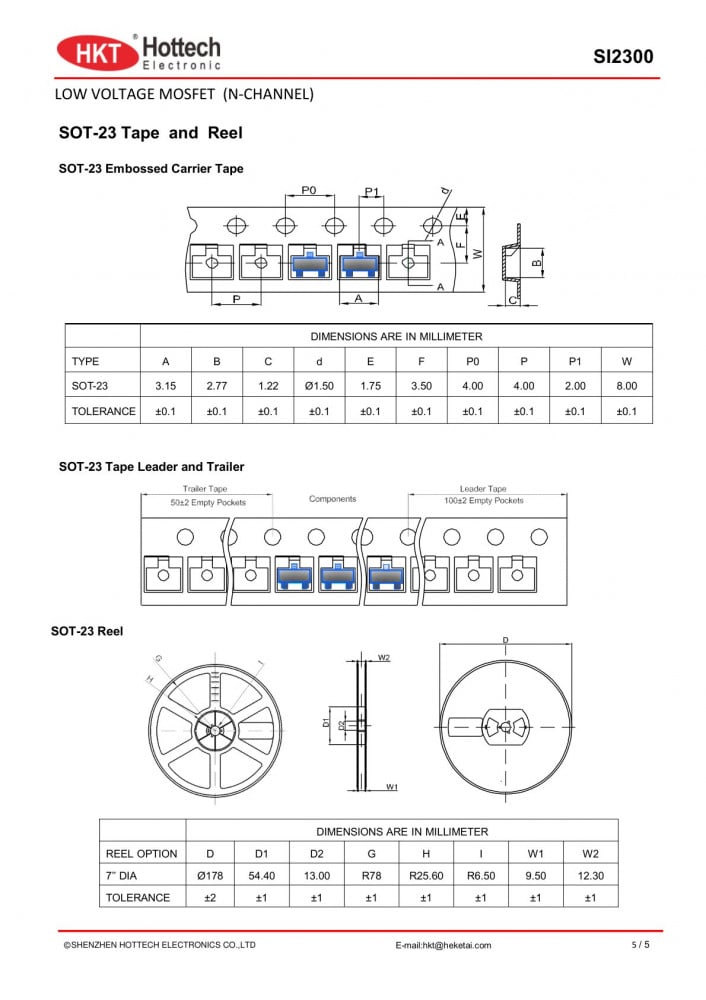 SI2300 datasheet page 5