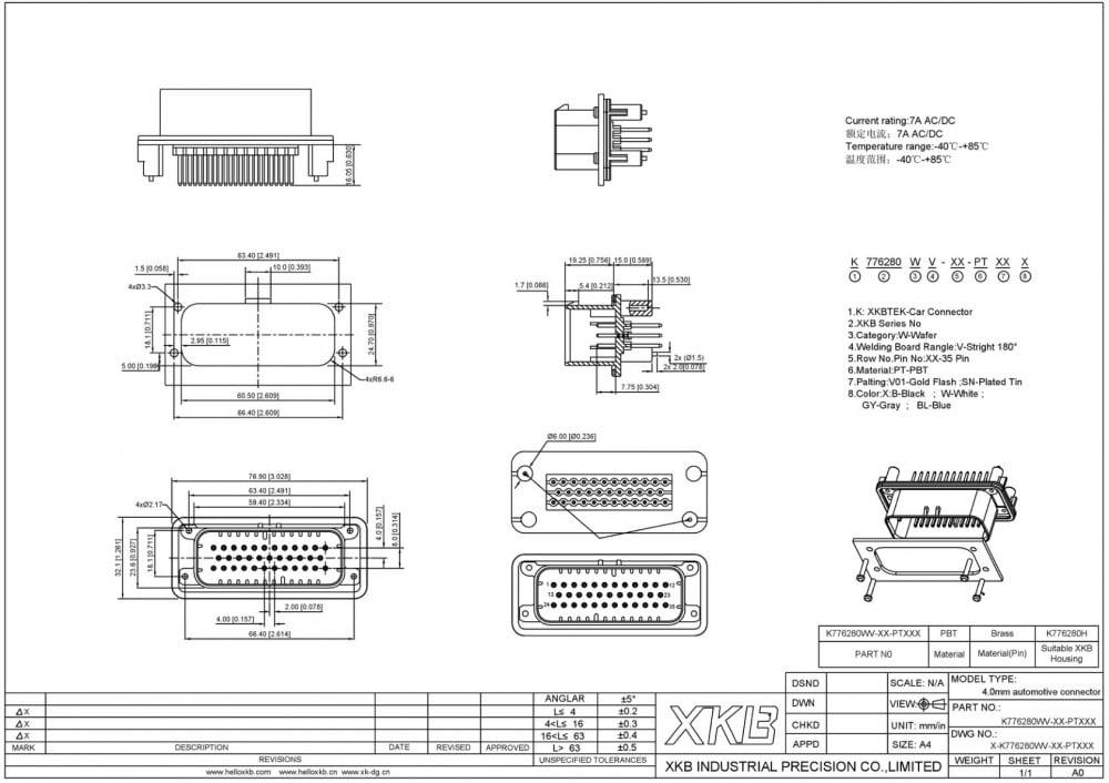 K776280 series technical drawing page 4