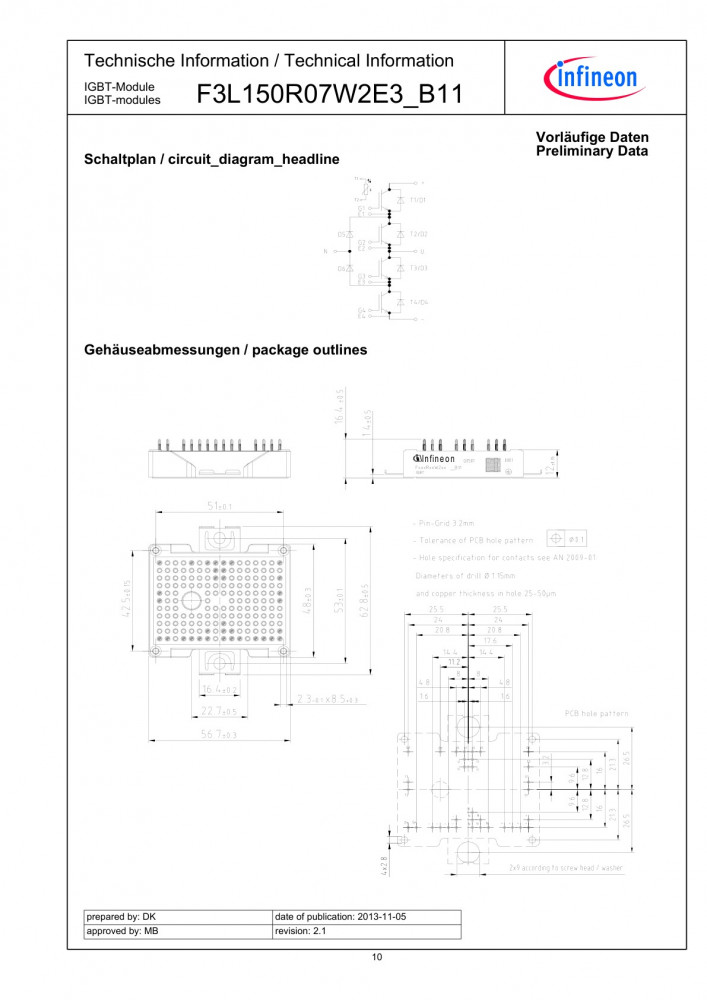 F3L150R07W2E3_B11 technical document page 10