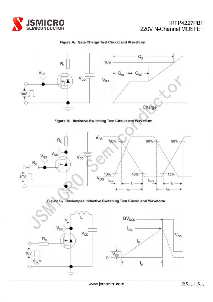IRFP4227PBF-JSM datasheet page 5