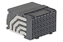 Impel Plus 90 Ohm, 4-Pair Right-Angle Daughtercard, 1.90mm Pitch, Unguided, 10 Columns, 80 Circuits, Plated Through Hole Dimension 0.31mm