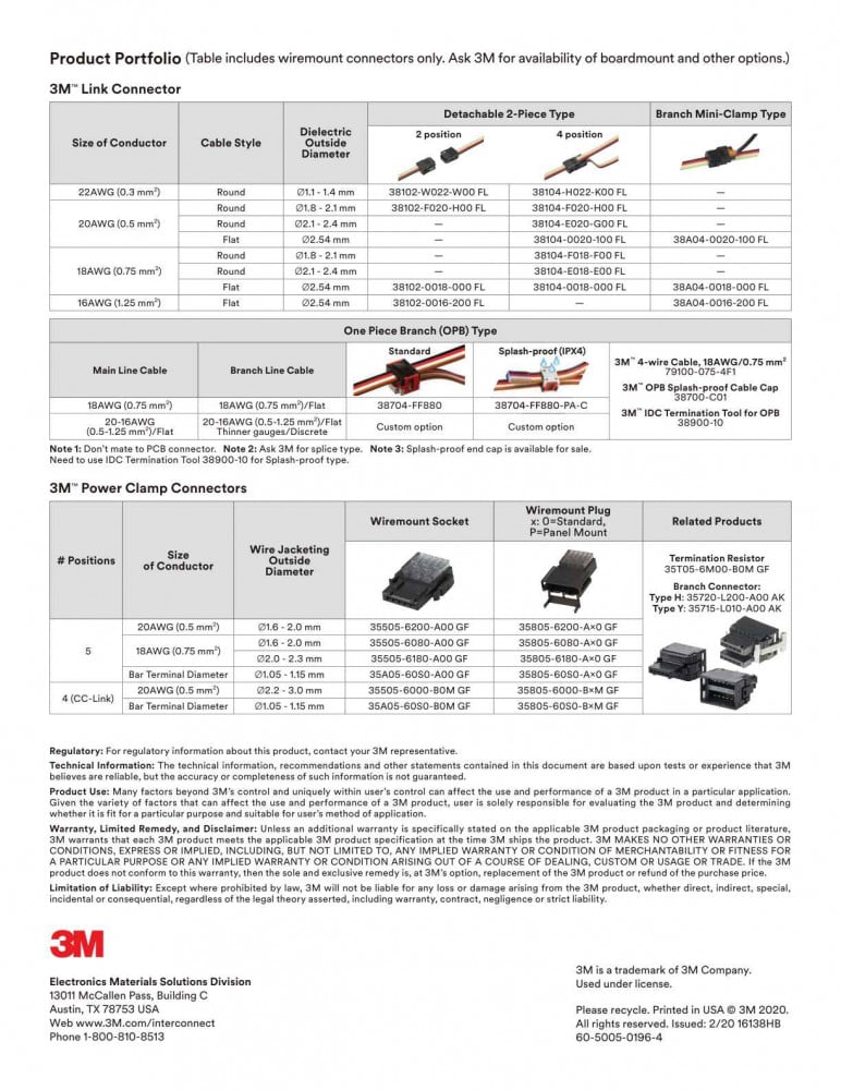 3M 37304-3163-0P0 FL 100 technical document page 4