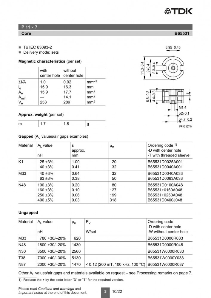 Technical document page 3
