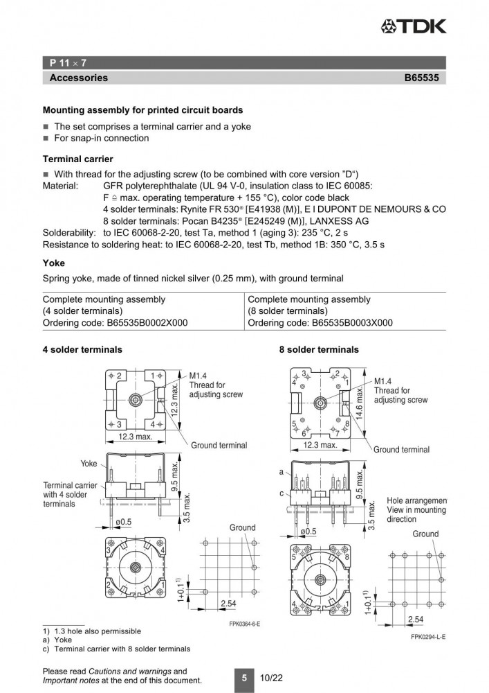 Technical document page 5