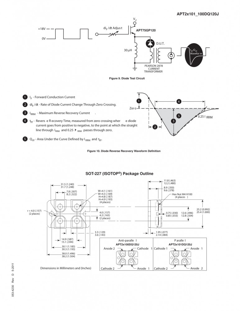 APT2X101DQ120J datasheet page 4