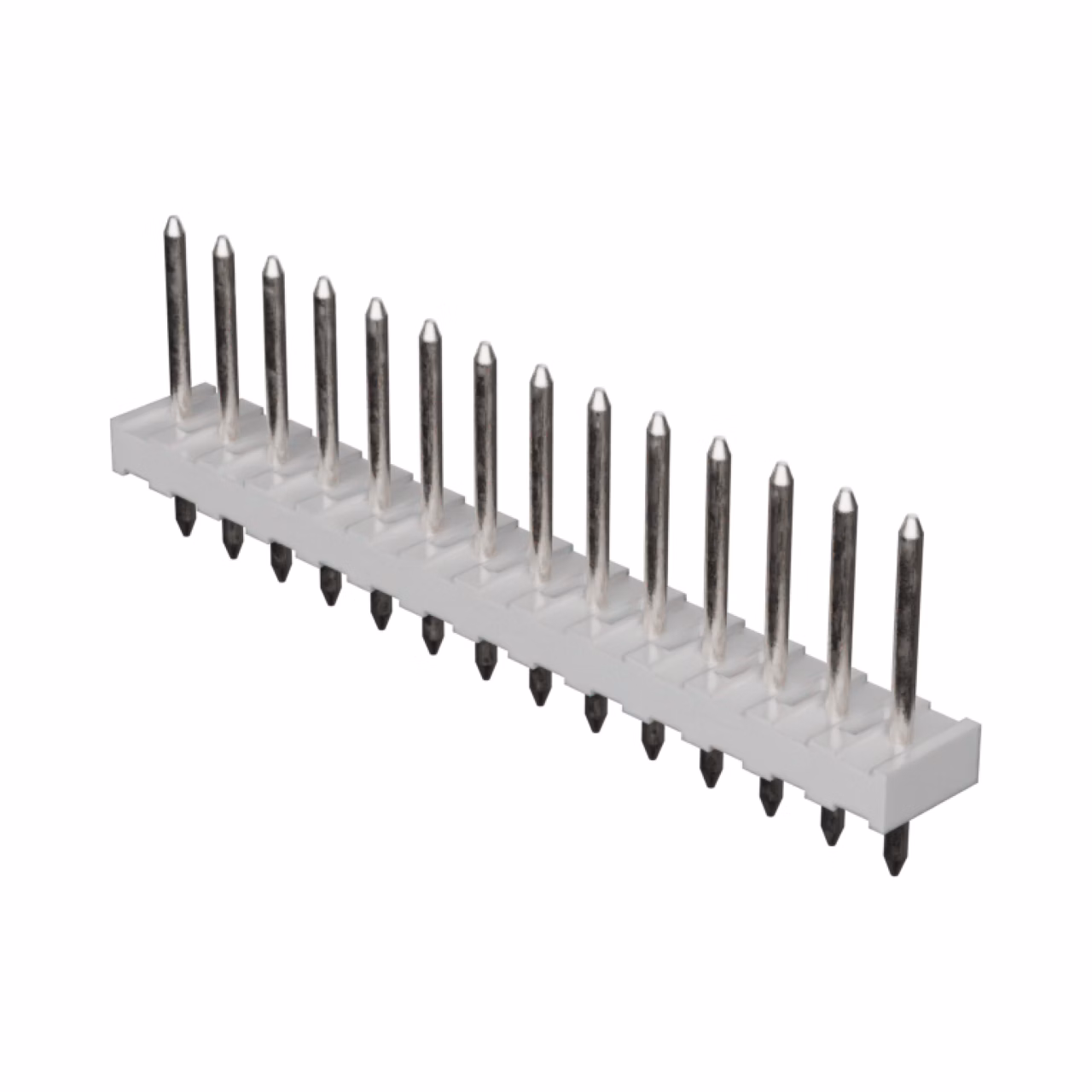 KK 396 Wire-to-Board Header, Vertical Round Pin, 14 Circuits, Tin (Sn) Plating, with Mating Pin Length of 11.43mm (.450
