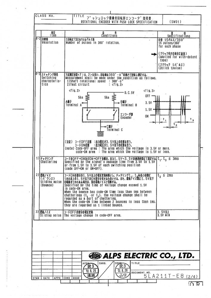 EC11E152T40B technical document page 2