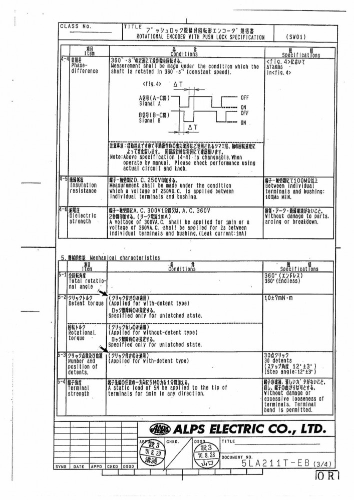 EC11E152T40B technical document page 3