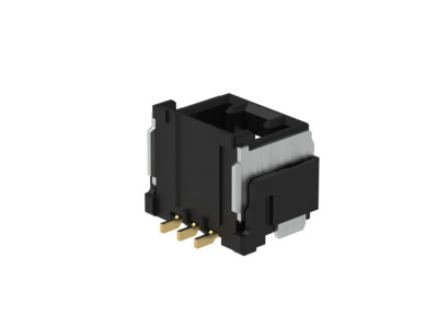 1.50mm Pitch CLIK-Mate Wire-to-Board PCB Receptacle, Single Row, Surface Mount, Vertical, 0.38µm Gold (Au) Plating, 10 Circuits, Black