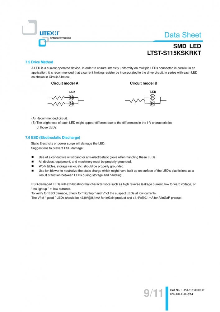 LTST-S115KSKRKT datasheet page 10