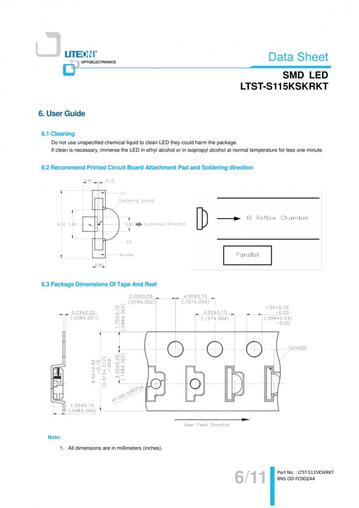LTST-S115KSKRKT datasheet page 7