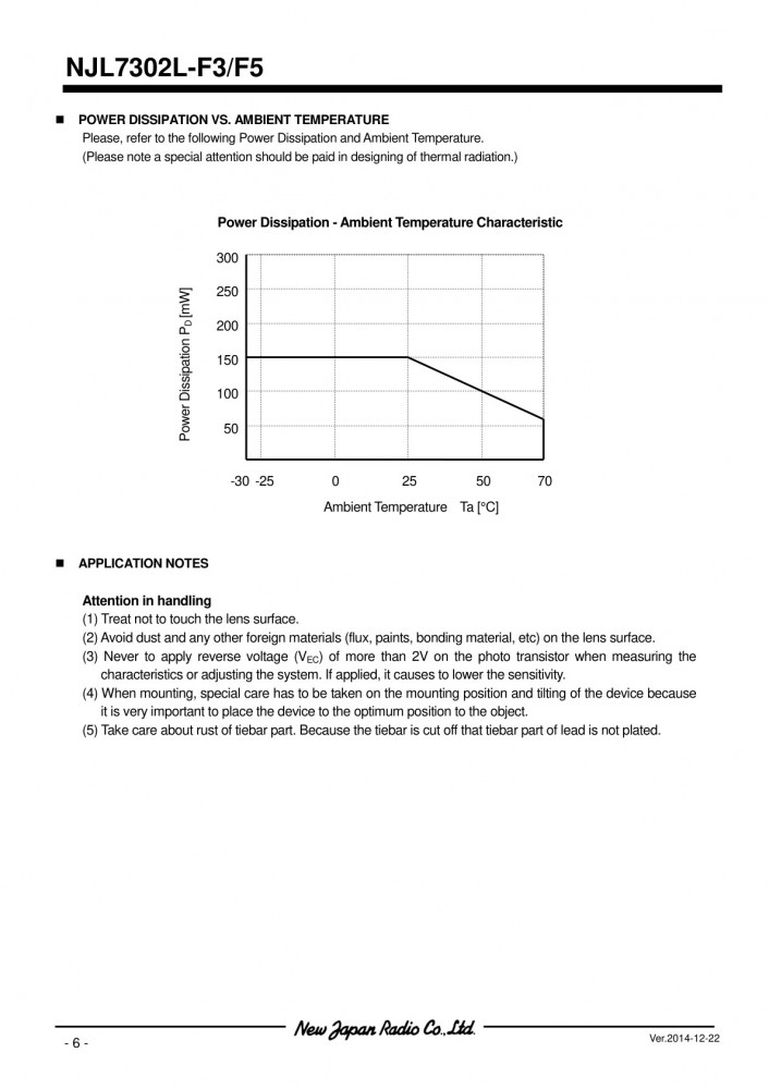 NJL7302L-F3 datasheet page 6