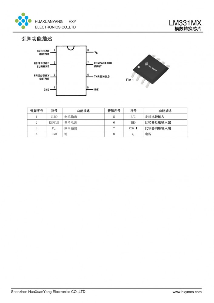 LM331MX-HXY datasheet page 2