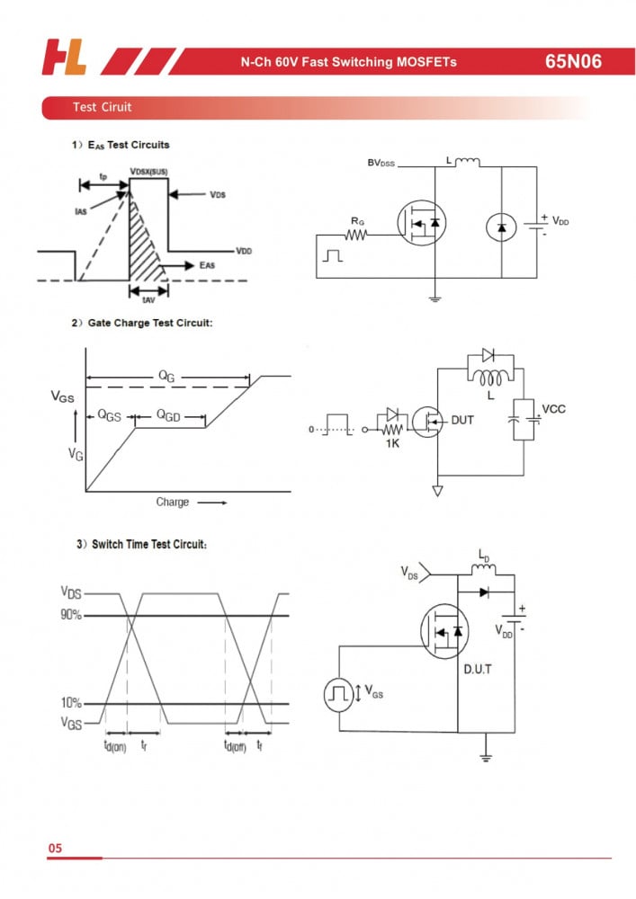 HL 65N06 datasheet page 5