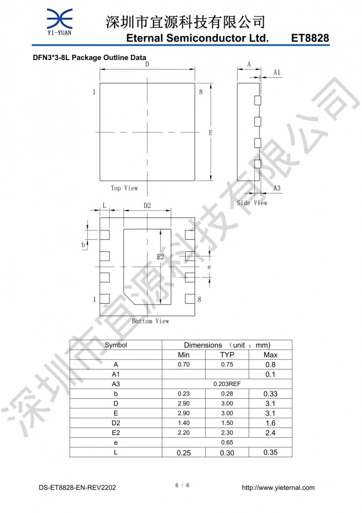 ET8828 datasheet page 6