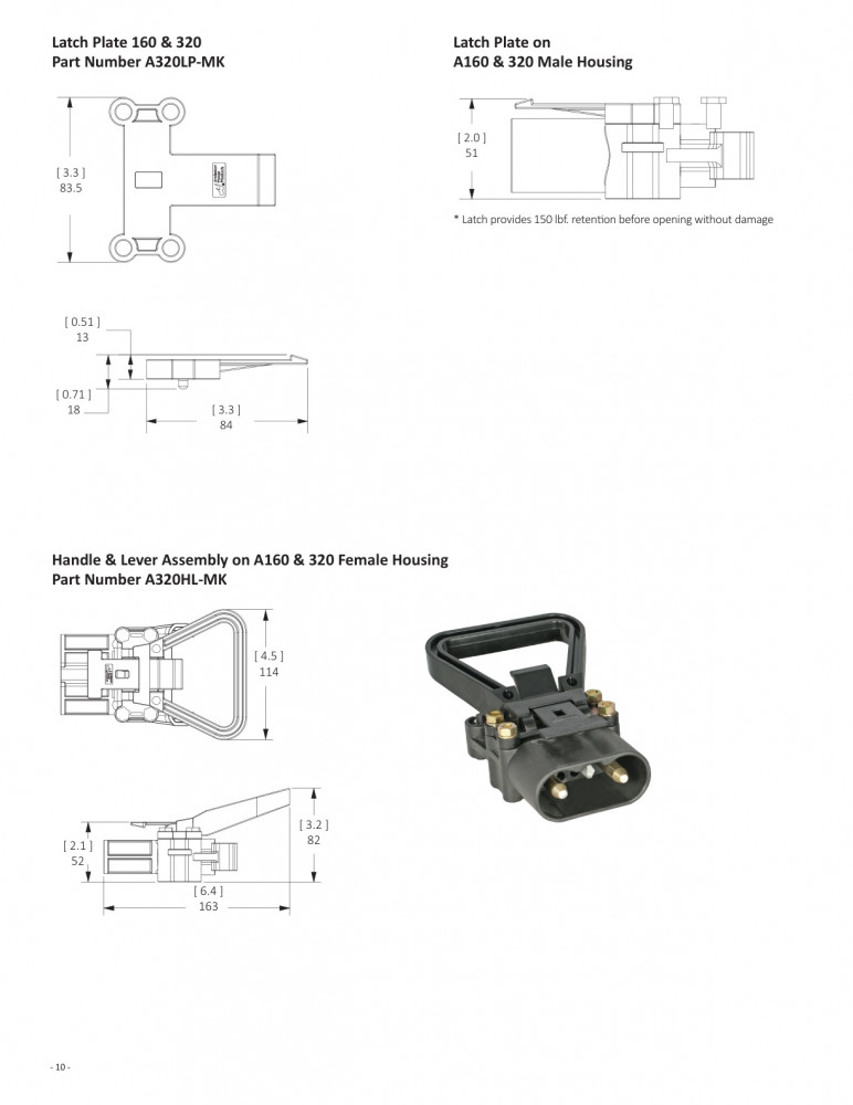 Anderson Power A Series datasheet page 10