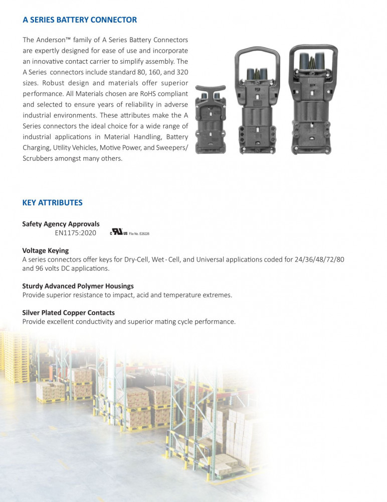 Anderson Power A Series datasheet page 2