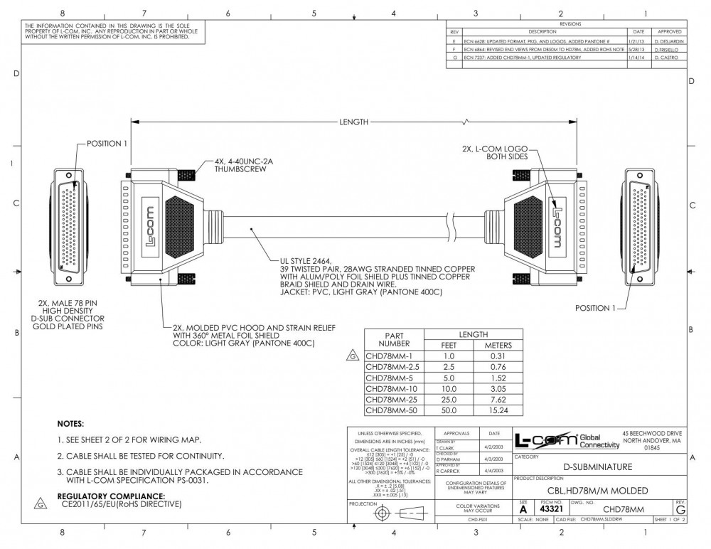 CHD78MM-1 wiring map document page 1