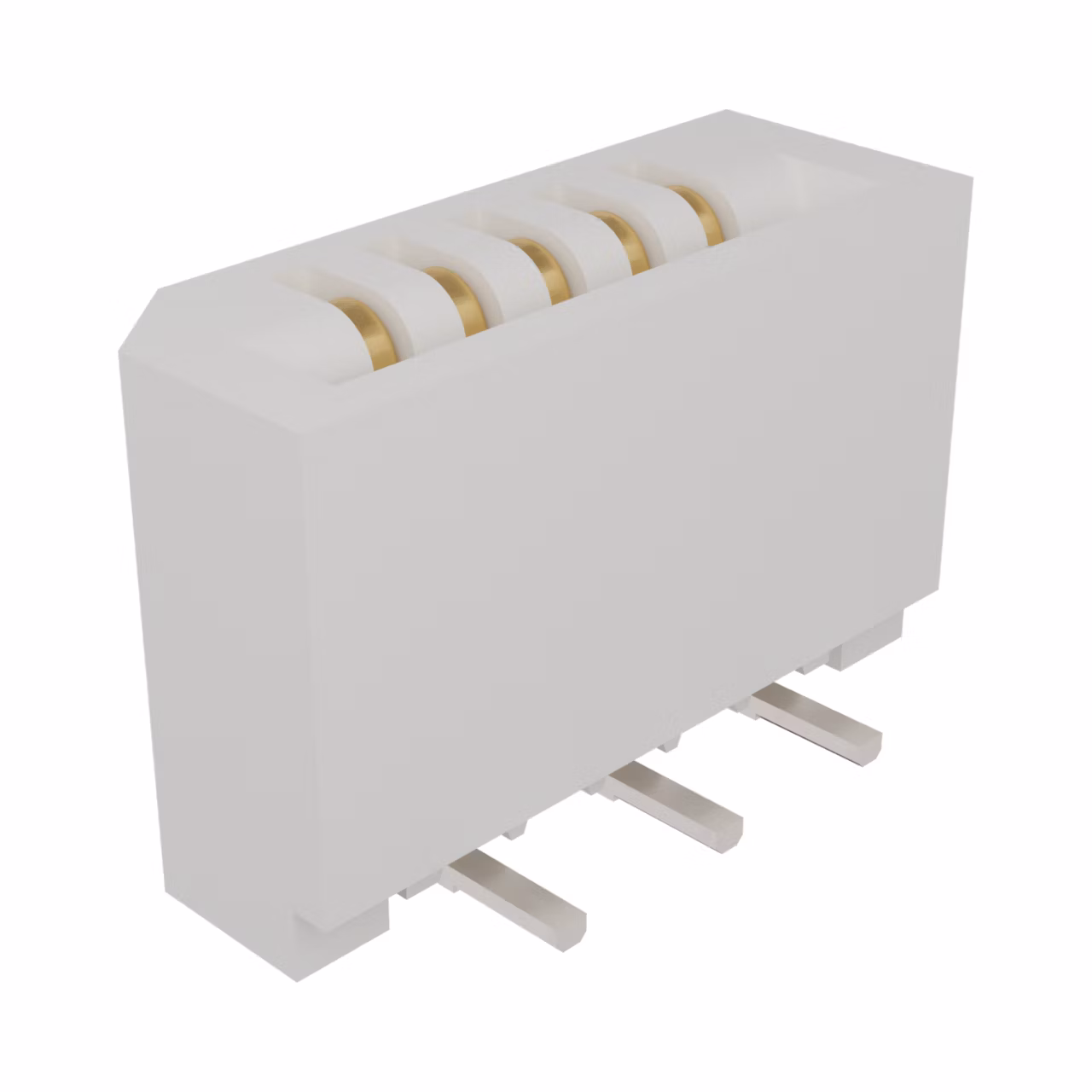Easy-On FFC/FPC Connector, 1.00mm Pitch, Surface Mount, Vertical, Non-ZIF, Gold (Au) Plating, 5 Circuits for sale