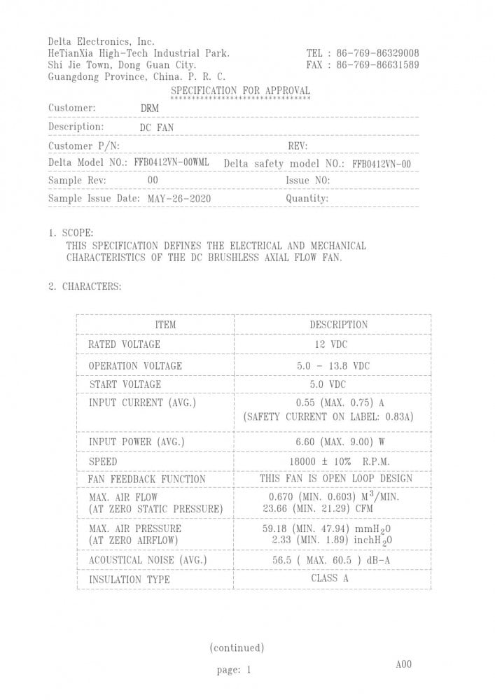 FFB0412VN-00WML specification page 3