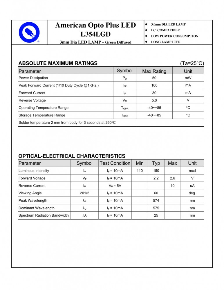L354LGD technical document image 2