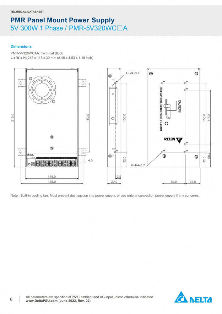 PMR-5V320WCGA datasheet page 6