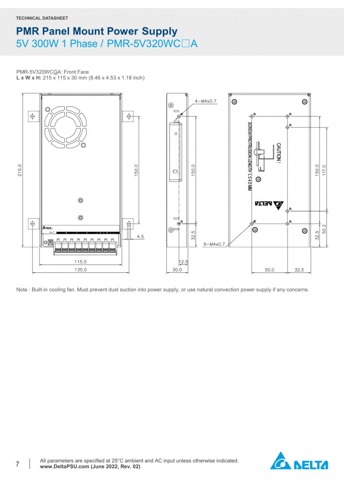PMR-5V320WCGA datasheet page 7