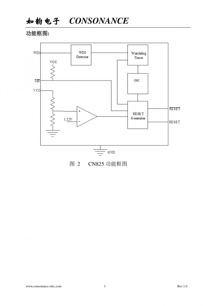 CN825R datasheet page 3