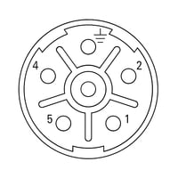 WEIDMULLER 1170370000 Circular Connector Housing for sale