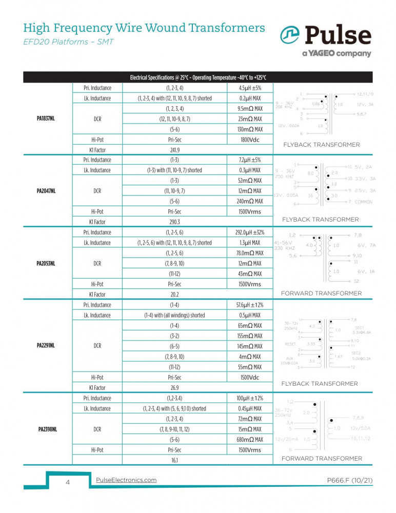 PA2398NLT technical document page 4
