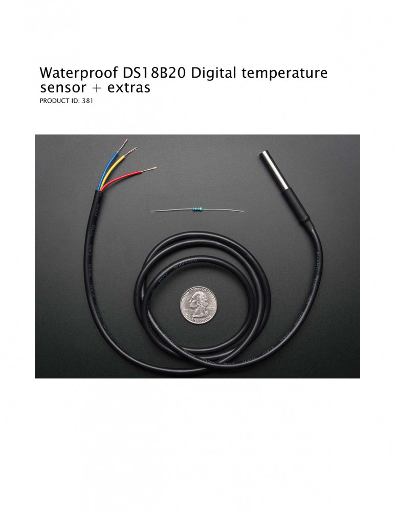 Adafruit 381 technical document page 1