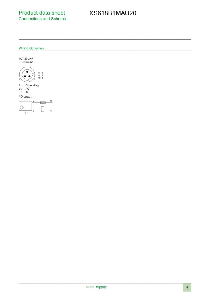 XS618B1MAU20 technical document page 5