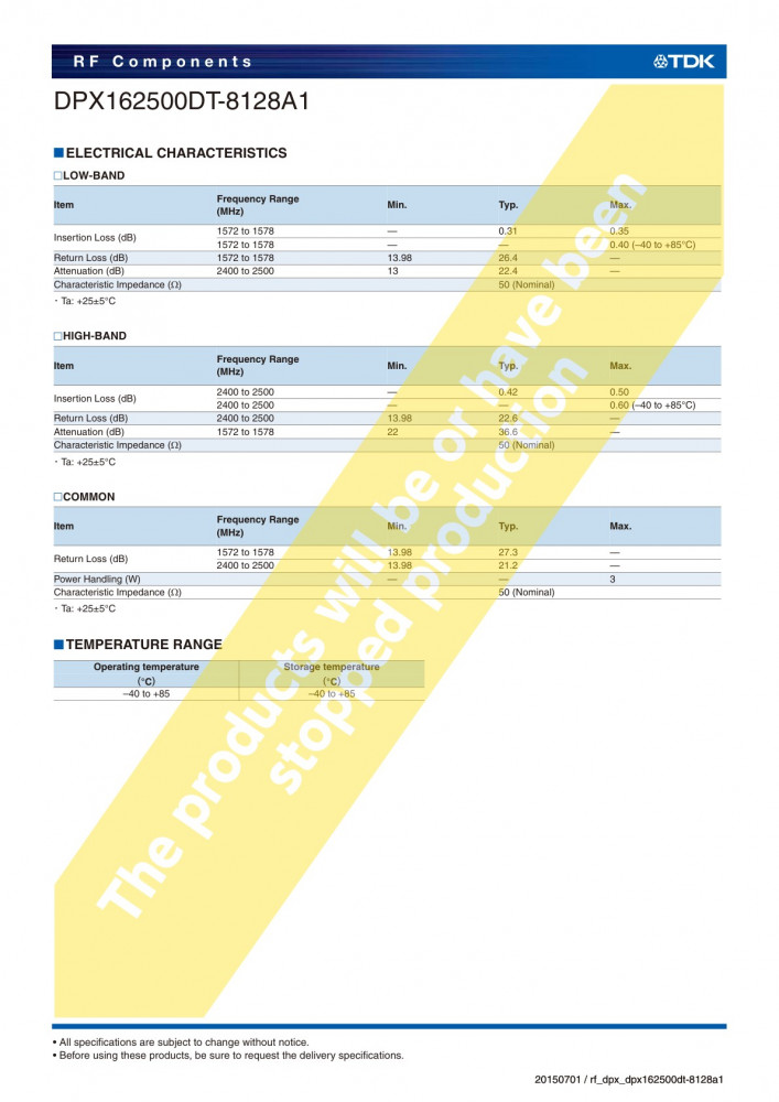 DPX162500DT-8128A1 datasheet page 3