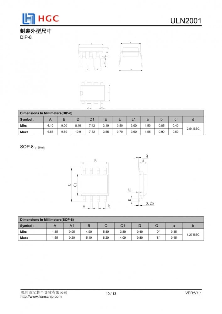 ULN2001DRG datasheet page 10