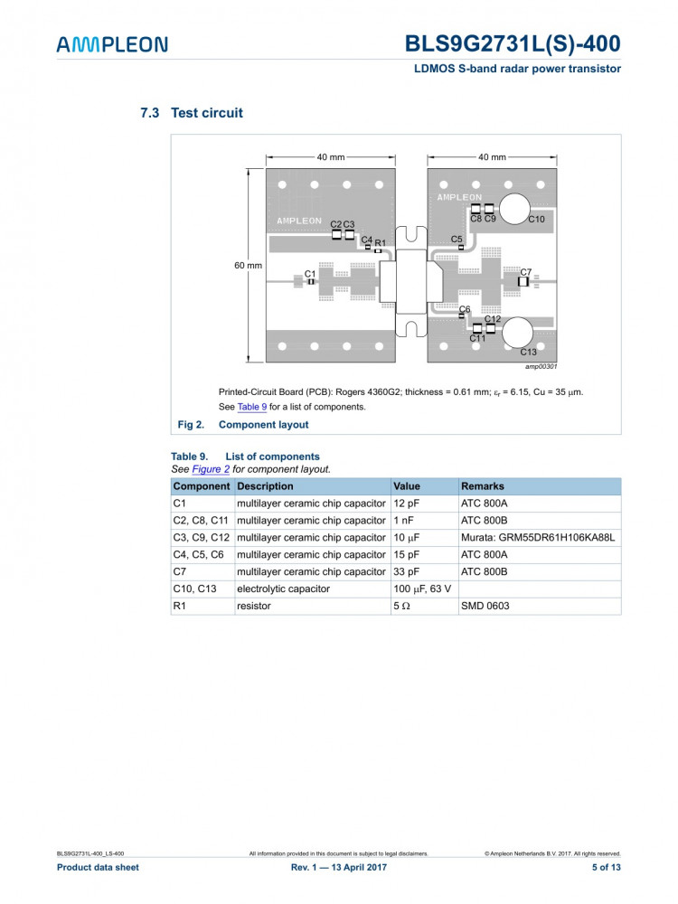 BLS9G2731LS-400U datasheet page 5