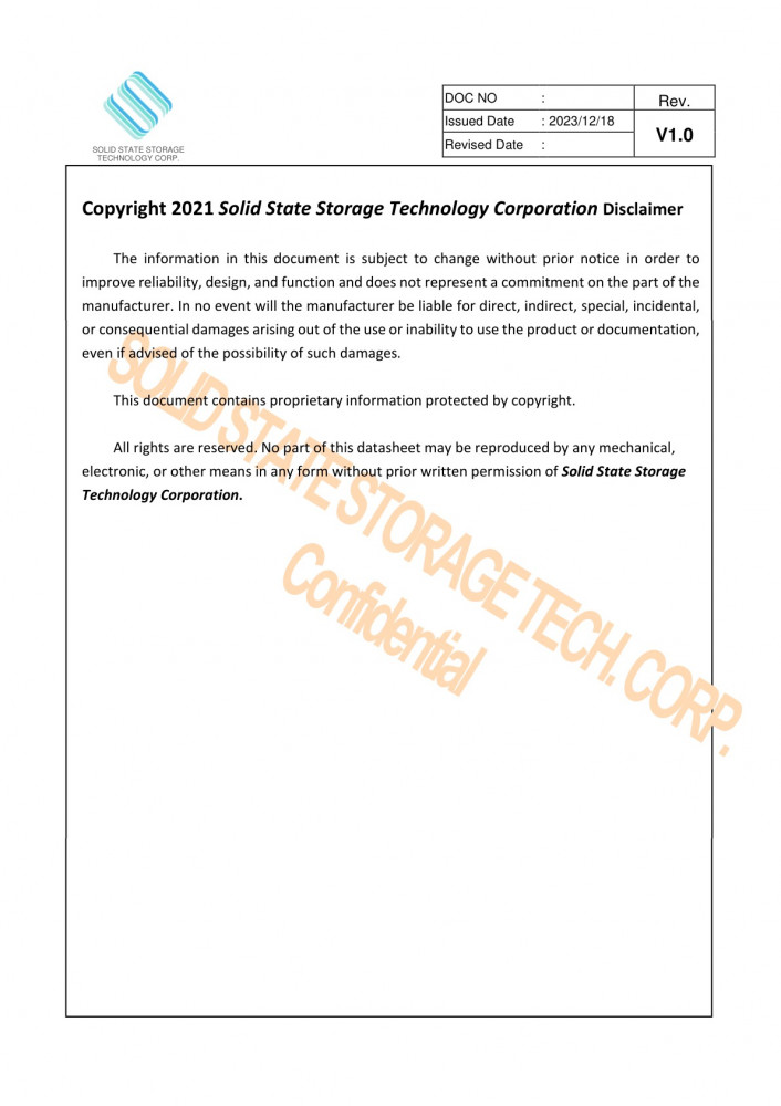 CVC Series specification document page 3