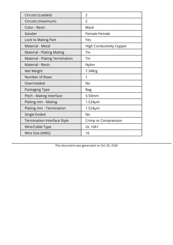 MOLEX 2174651021 technical document preview, page 3