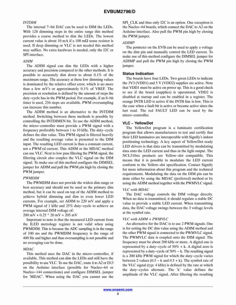 NCL31000ASGEVB document page 3